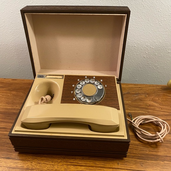 Office | Vtg Rotary Telephone Executive Box Model 211 70s | Poshmark